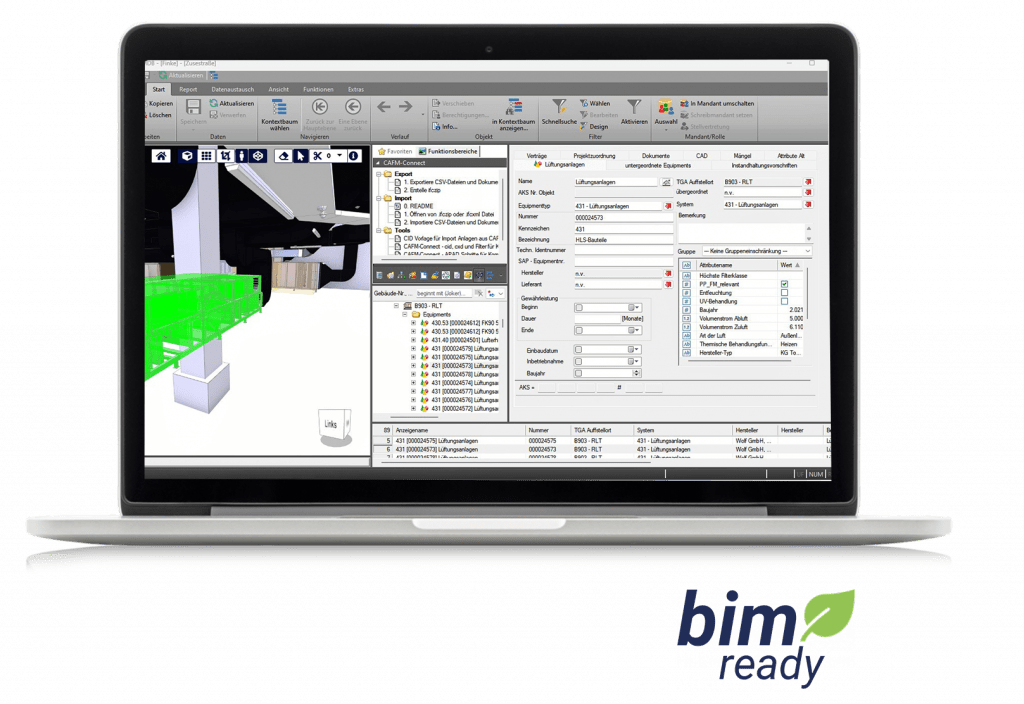 CAD/BIM: Datenquelle für einen nachhaltigen Gebäudebetrieb